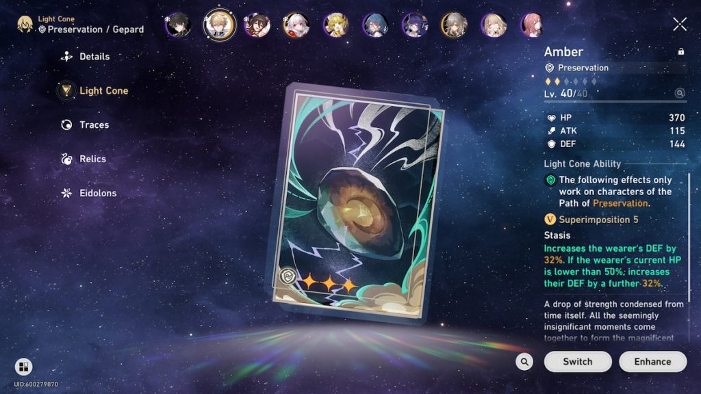 Honkai Star Rail: งานสร้างที่ดีที่สุดสำหรับ Gepard – Relics, Light ...